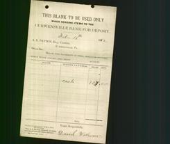 Business Letterhead - David Witherow – Original Ancestry