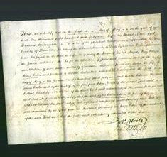 Deed by Married Women - Lydia Wallis – Original Ancestry