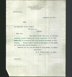 Letterhead - Massachusetts Mutual – Original Ancestry