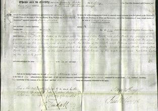 Deed by Married Women - Sarah Aldred – Original Ancestry